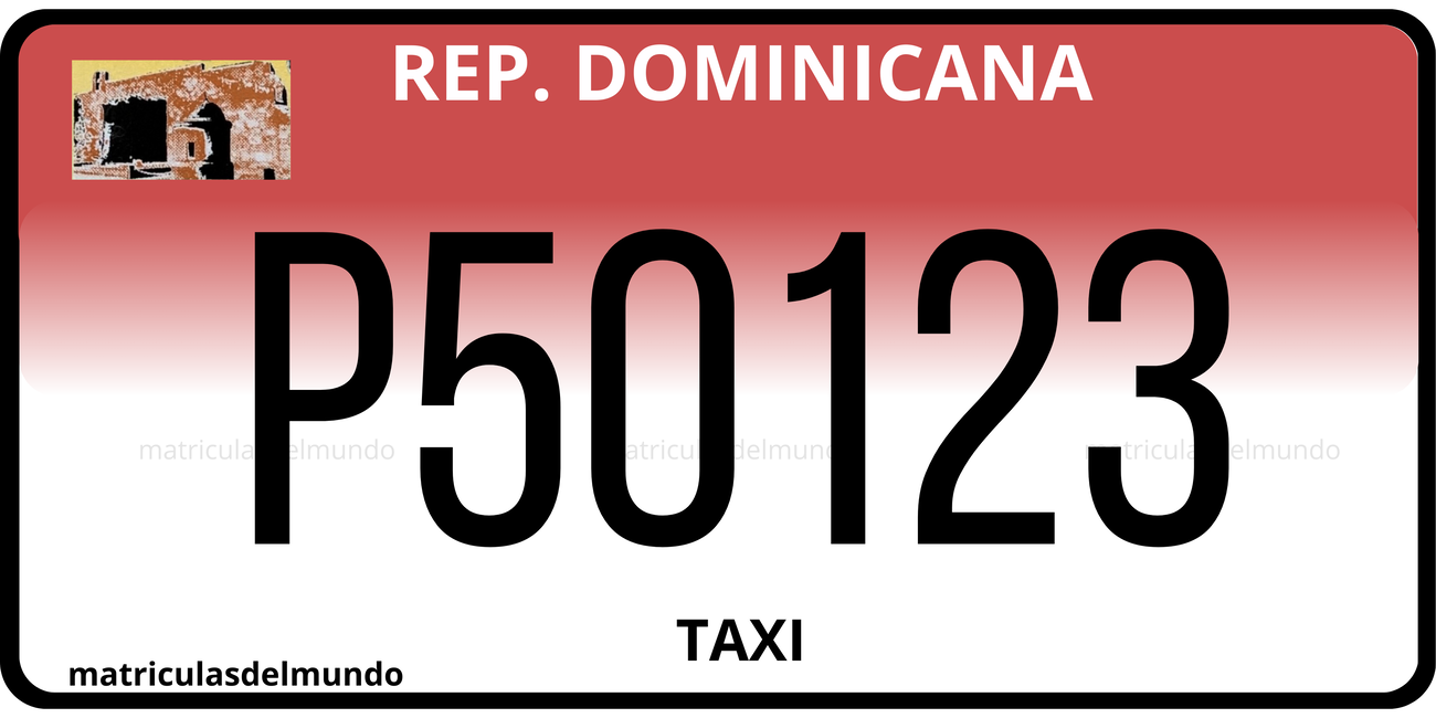 Dominican Republic (DOM) license plate | All about plates 【2026】↓